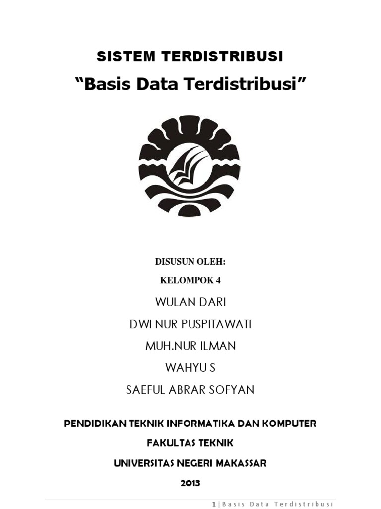 Basis Data Terdistribusi | PDF | Komputer