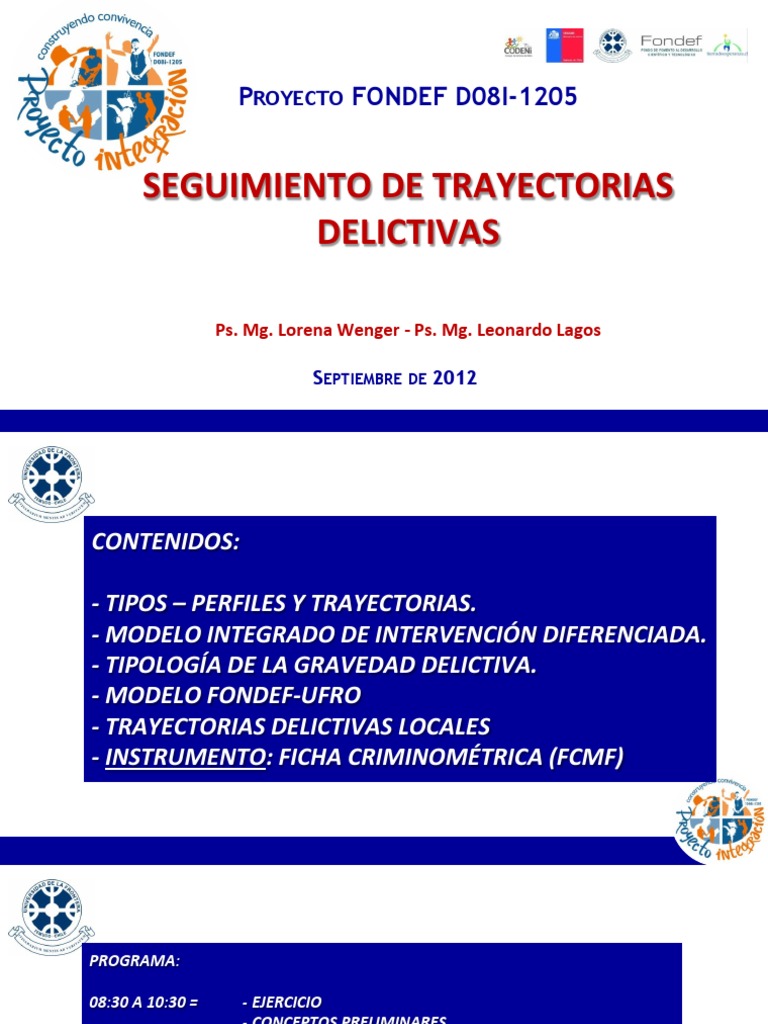 Modelo MIID y FCMF-Trayectorias | PDF | Adolescencia | Comportamiento