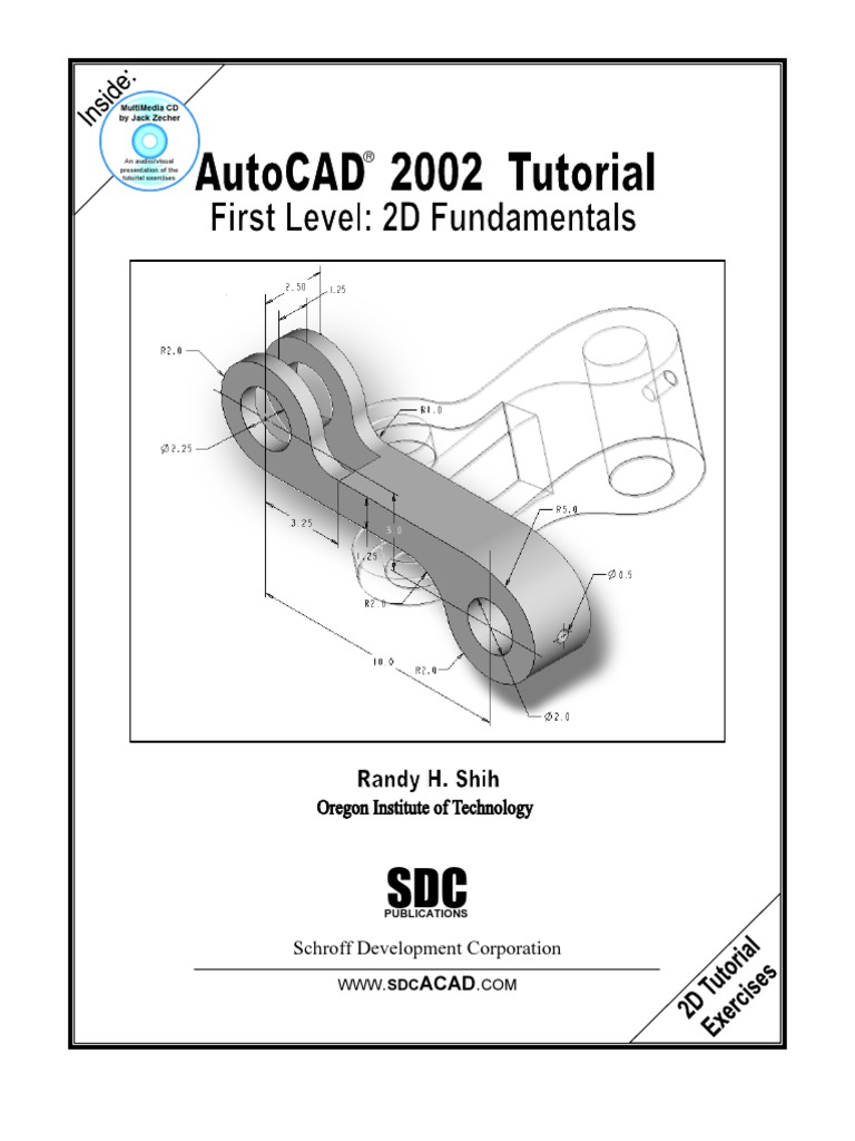 (Ebook PDF) AutoCAD 2002 2D Tutorial | PDF | Cartesian Coordinate ...