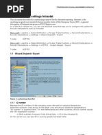 Intrastat Reporting Setup in S/4 HANA | PDF | European Union | Trade