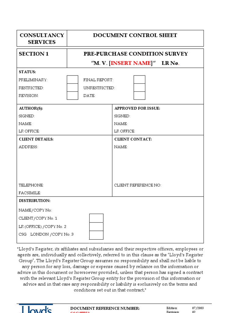 Bulk Carrier Condition Survey Report | Tonnage | Deck (Ship)