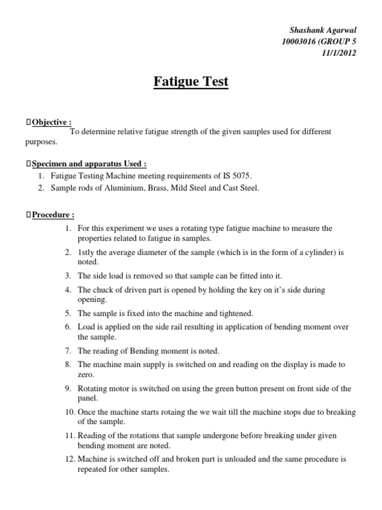 Fatigue Testing | Fatigue (Material) | Kilogram