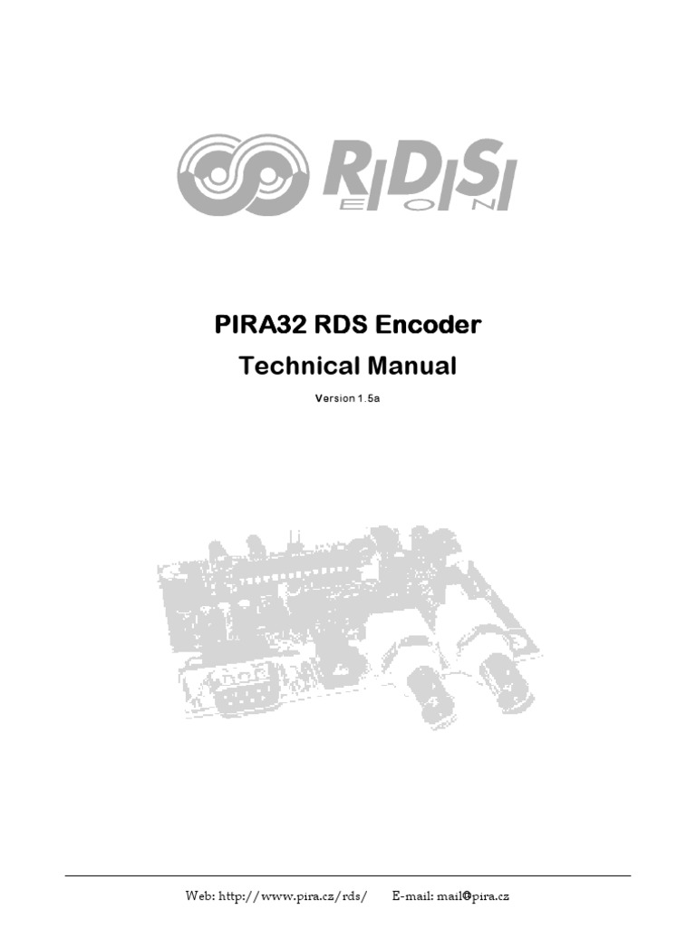 Manual Rds Encoder | PDF | Computer Terminal | Frequency Modulation