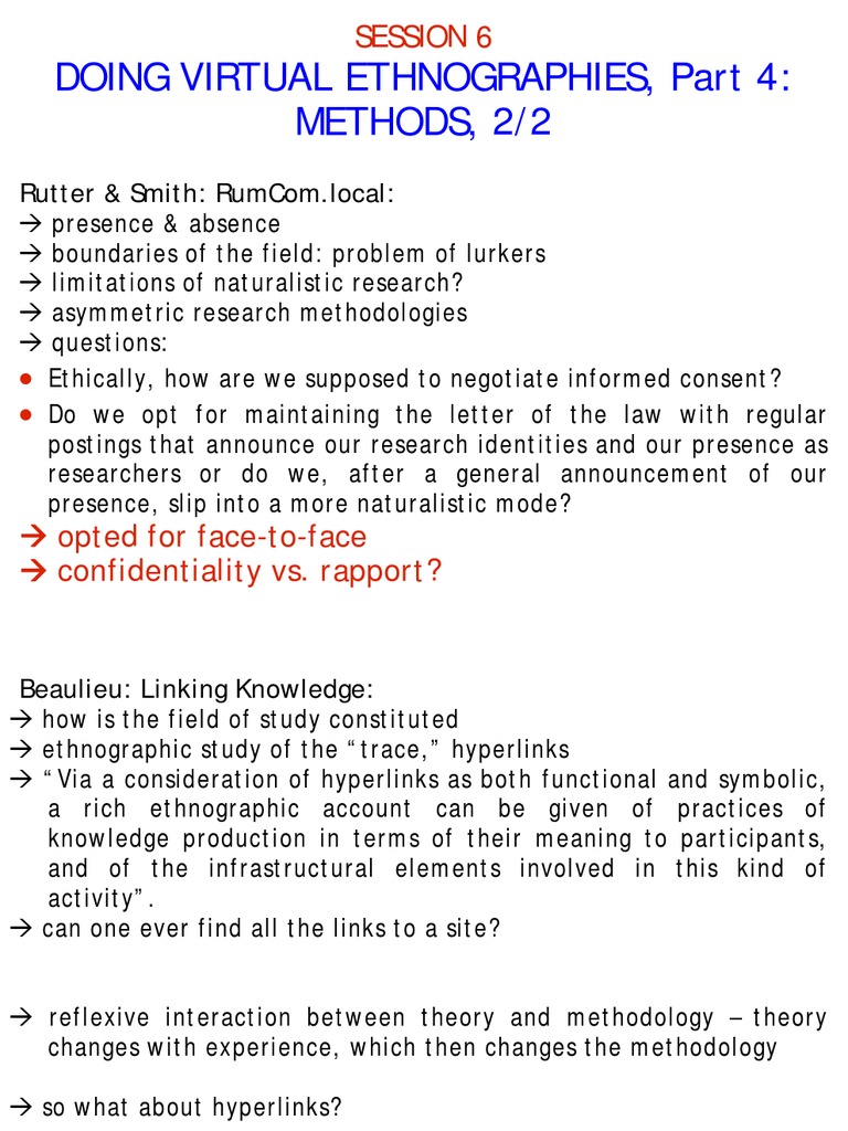 Session 7 Identities Presentation | PDF | Ethnography | Identity ...