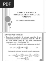 Problemas Resueltos de Ciclo de Carnot | PDF | Termodinámica | Temperatura