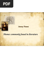 COMMON THEME TOPICS Used in Literature | PDF | Social Science | Science ...