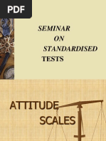 Attitude Scale | PDF | Likert Scale | Attitude (Psychology)