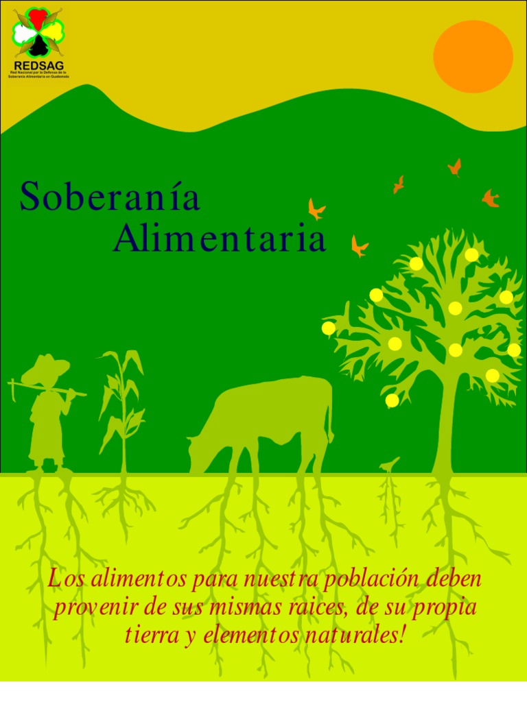 Folleto soberanía alimentaria | PDF | Seguridad alimentaria | Alimentos