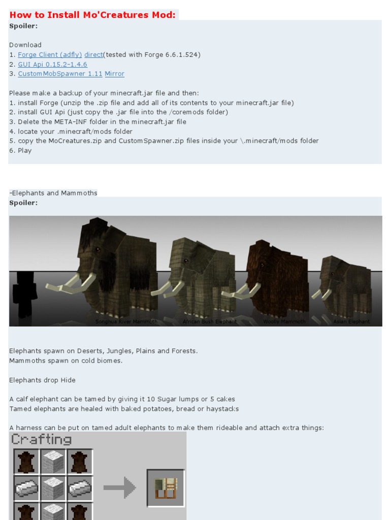 Hmo Creatures | PDF | Cats | Lion