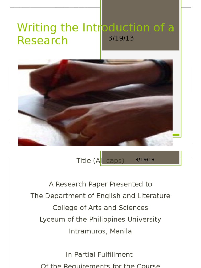 Crafting Effective Research Introductions | PDF | Psychology