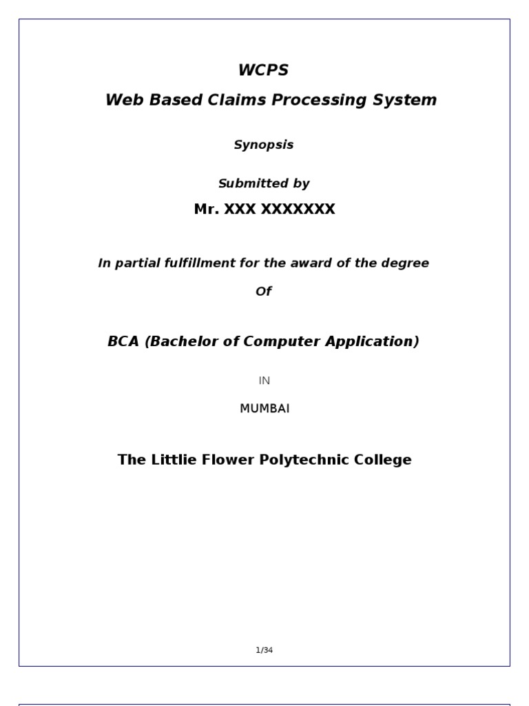 Wcps Web Based Claims Processing System: Mr. XXX XXXXXXX | PDF | Microsoft Visual Studio | Web ...