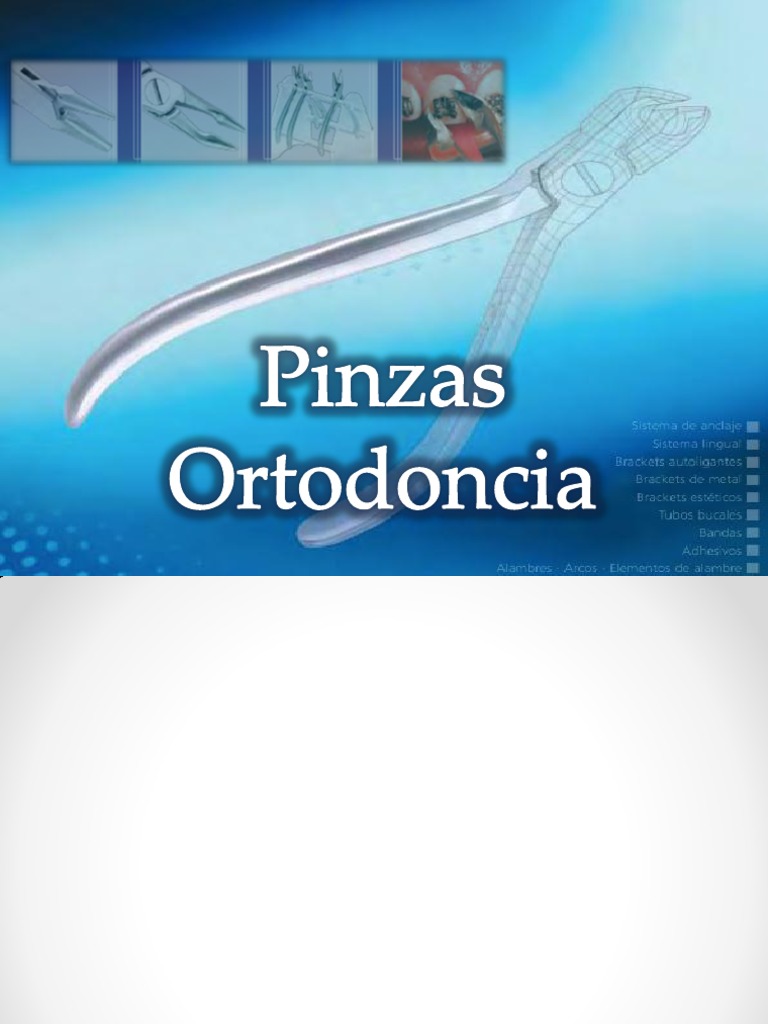 Pinzas Ortodoncia | PDF