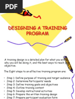 Training Design Process Overview | PDF