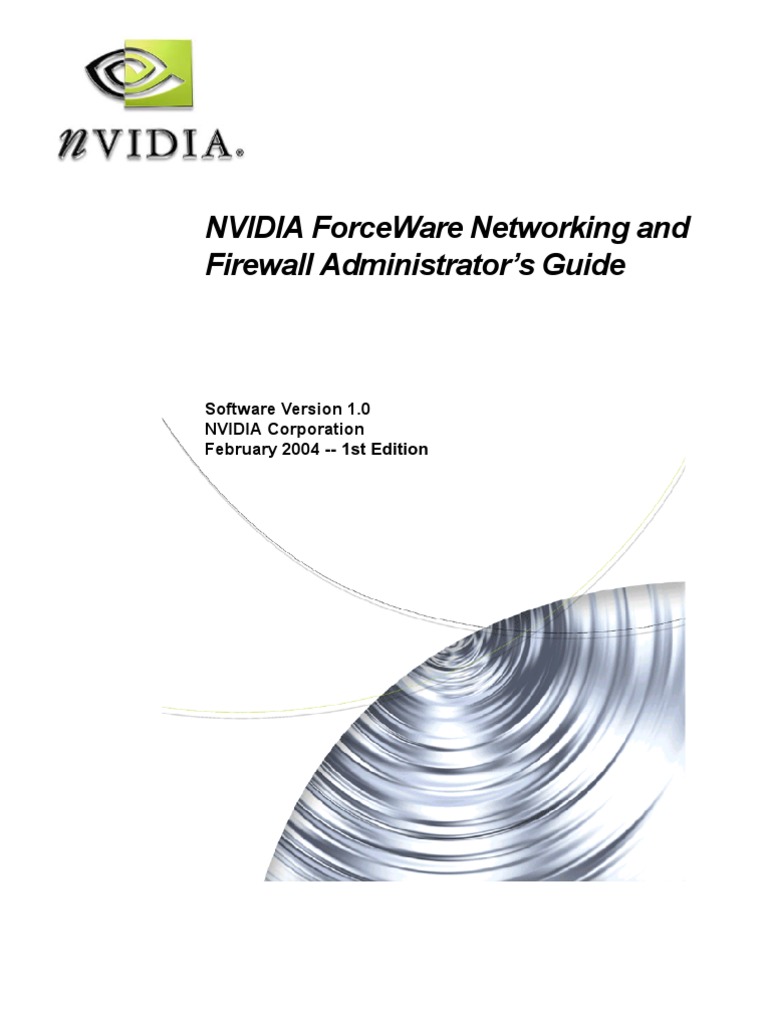 Nvidia Forceware Networking and Firewall Administrator'S Guide | PDF ...