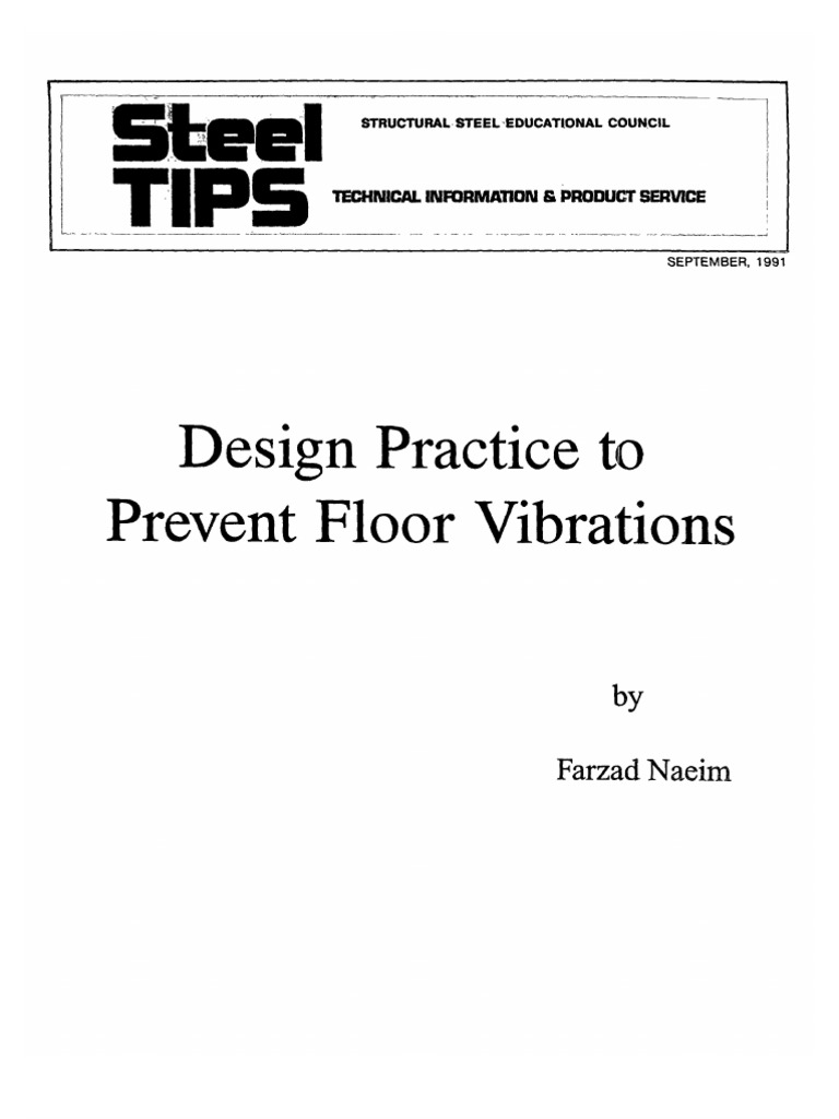 Floor Vibration Design Solutions | PDF | Technology & Engineering