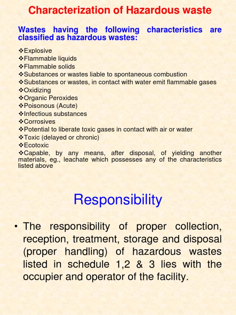 Hazardous Waste Management Guide | PDF | Waste Management | Hazardous Waste