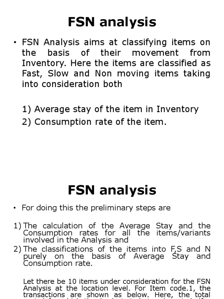 FSN analysis.pptx | Business