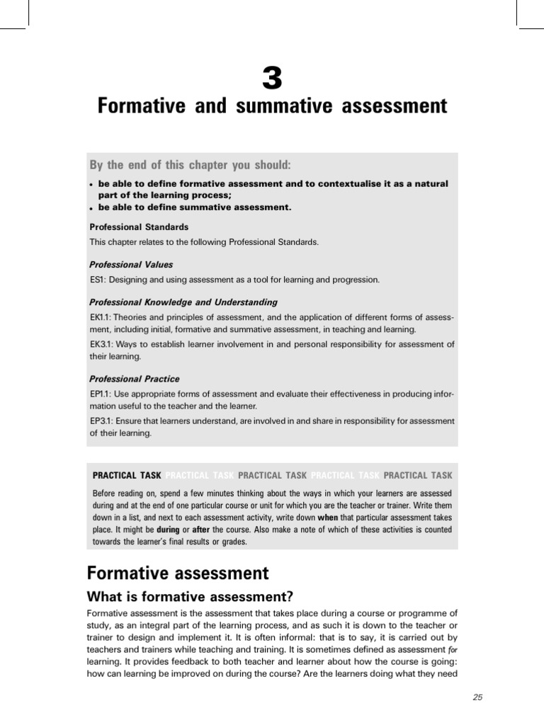 Formative and Summative Assessment Guide | PDF | Educational Assessment ...