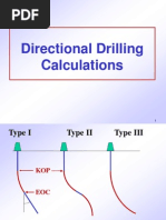 Directional Drilling Calculation | PDF | Tangent | Azimuth