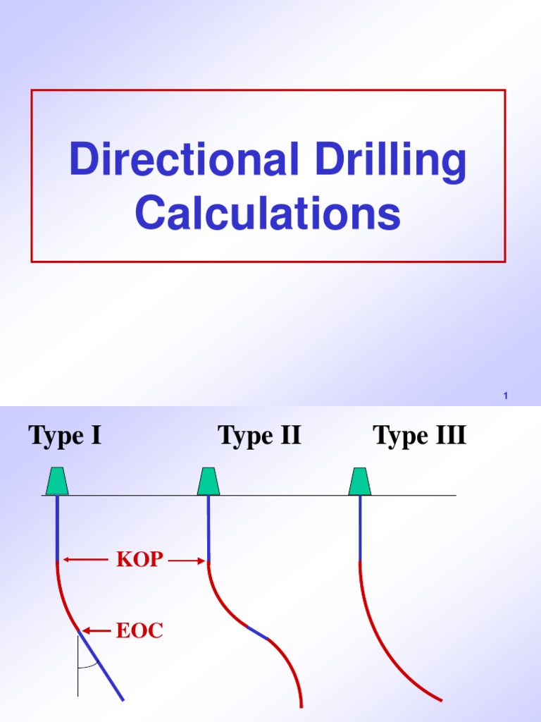 Directional Drilling Calculations Guide | PDF | Trigonometric Functions ...