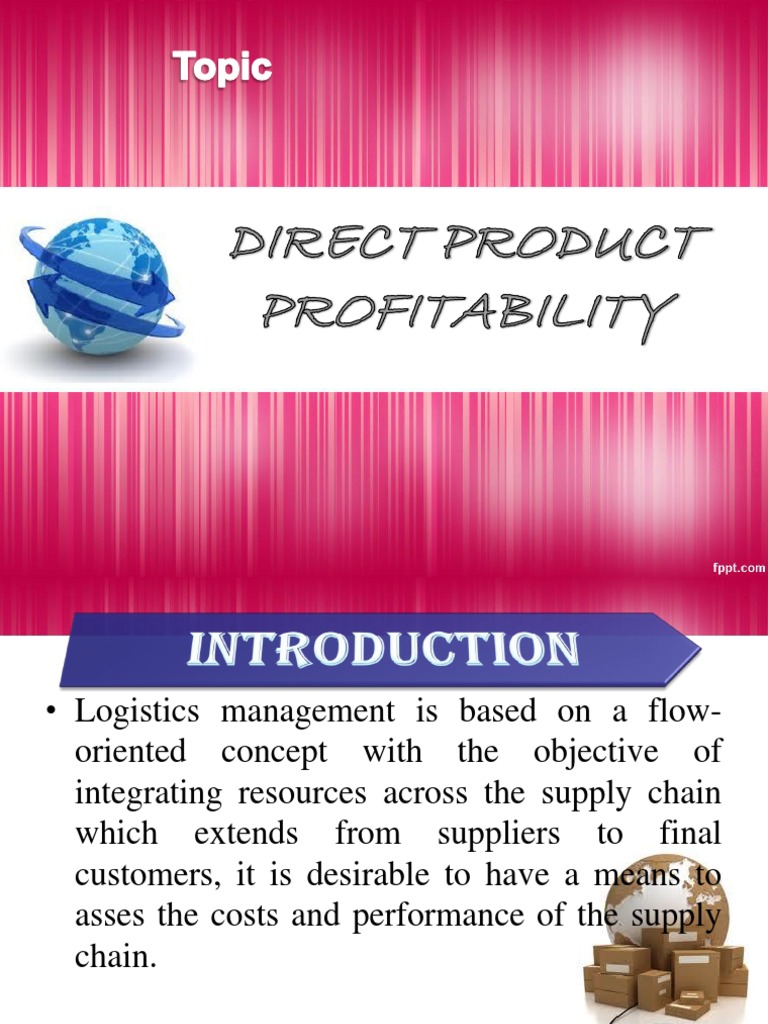 Direct Product Profitability | PDF | Supply Chain | Logistics