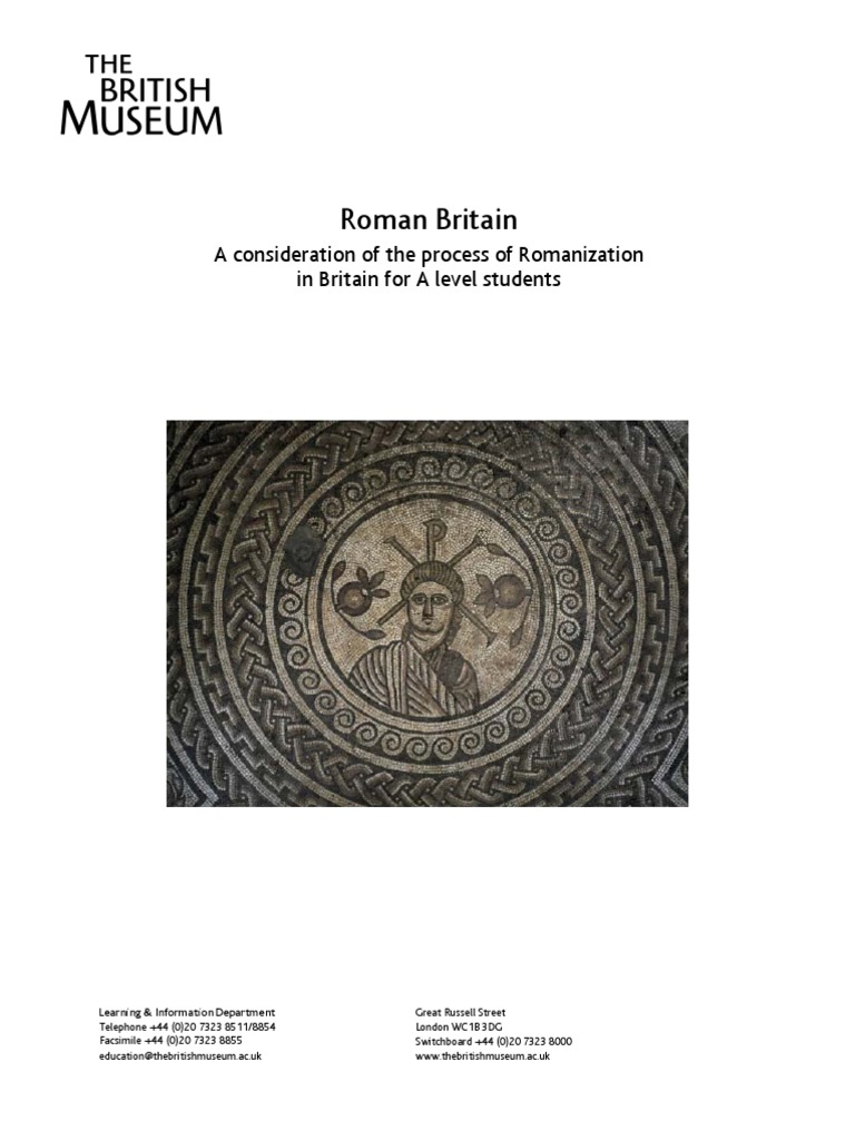British Museum Roman Britain | PDF | Roman Britain | Celts