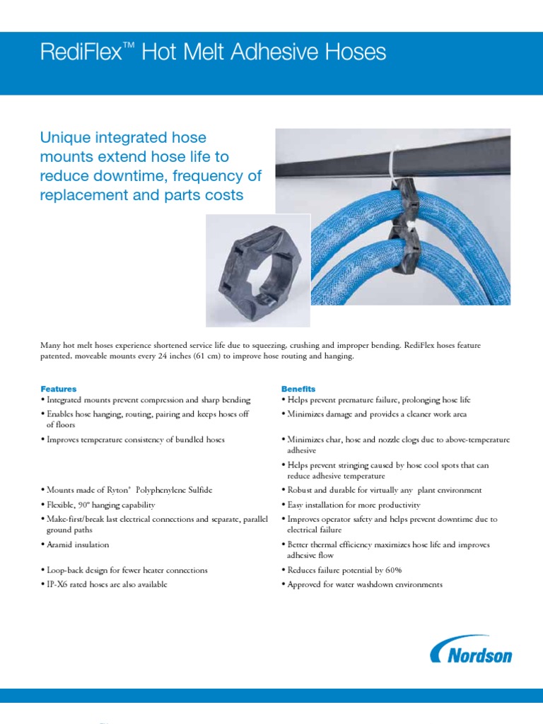 RediFlex Hoses Data Sheet | Download Free PDF | Adhesive | Building ...