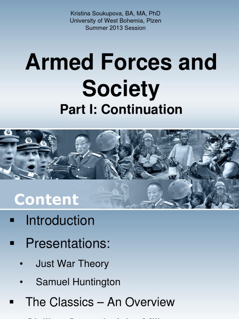 Civil Military Relations - Part I. Cont. | PDF | Civil–Military ...