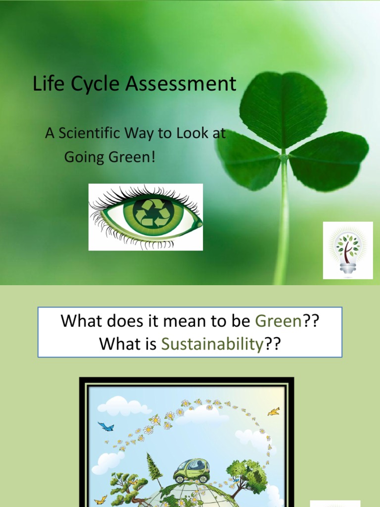 Life Cycle Assessment | PDF