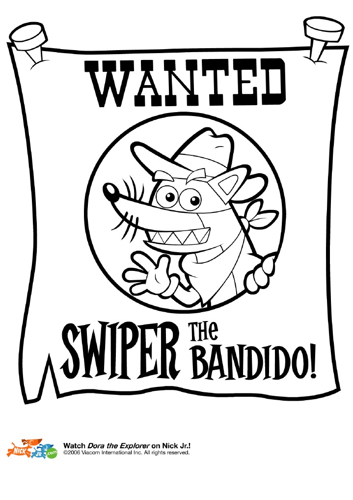 Nick Jr's Most Wanted Coloring Pages | PDF