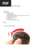 Wookie Cookie Recipe Guide | PDF