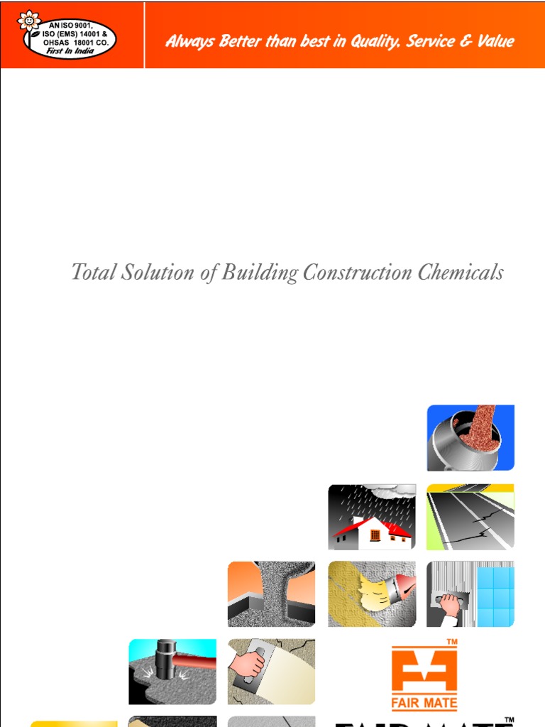 Fairmate Chemicals Company Overview | PDF | Pound (Mass) | Concrete