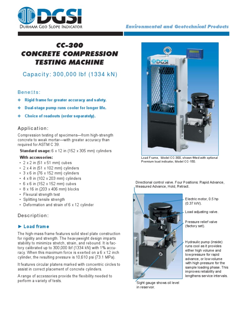 Durham Compression Testing Machine | PDF | Ultimate Tensile Strength ...