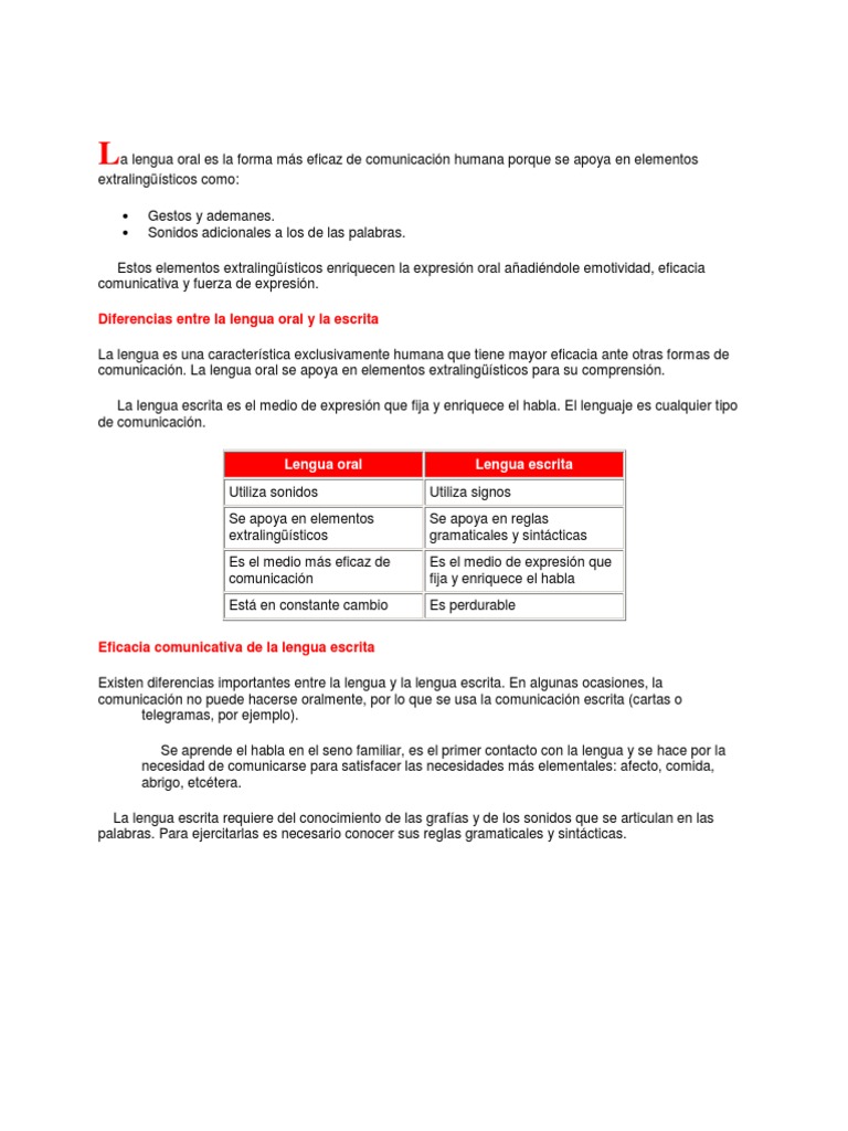 Elementos extralingüísticos en la lengua oral | PDF | Bailes ...