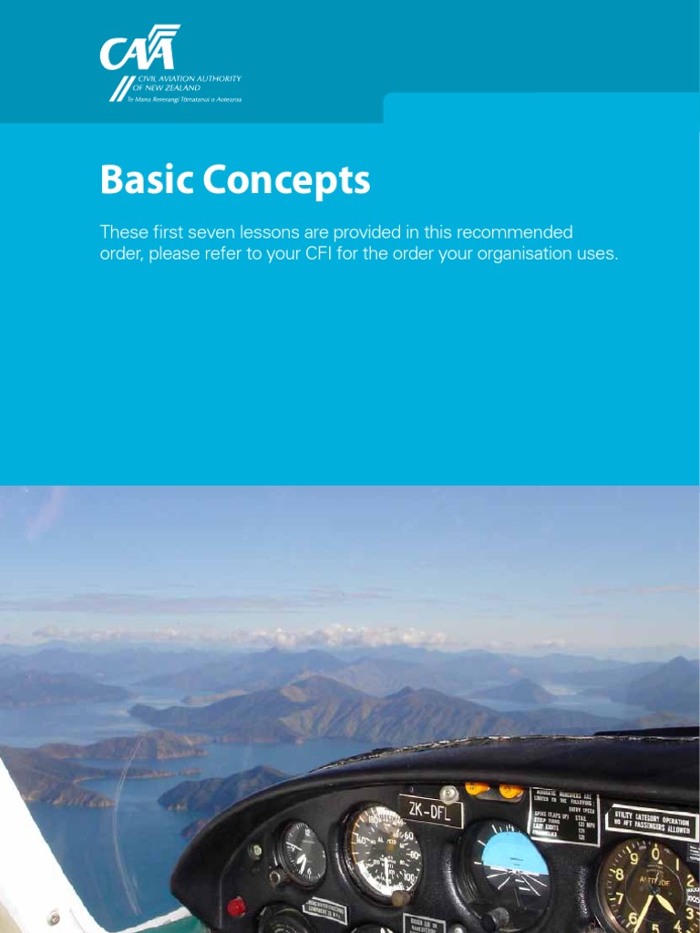 Basic Concepts of Flight | PDF | Flight Control Surfaces | Lift (Force)