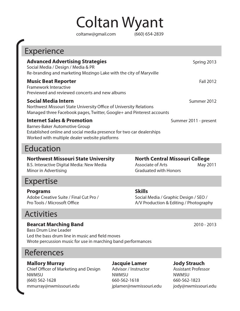 NWMSU Interactive Digital Media Profile | PDF