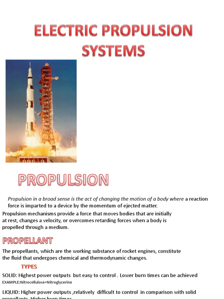 Types of Rocket Propulsion Systems | PDF | Spacecraft Propulsion | Rocket