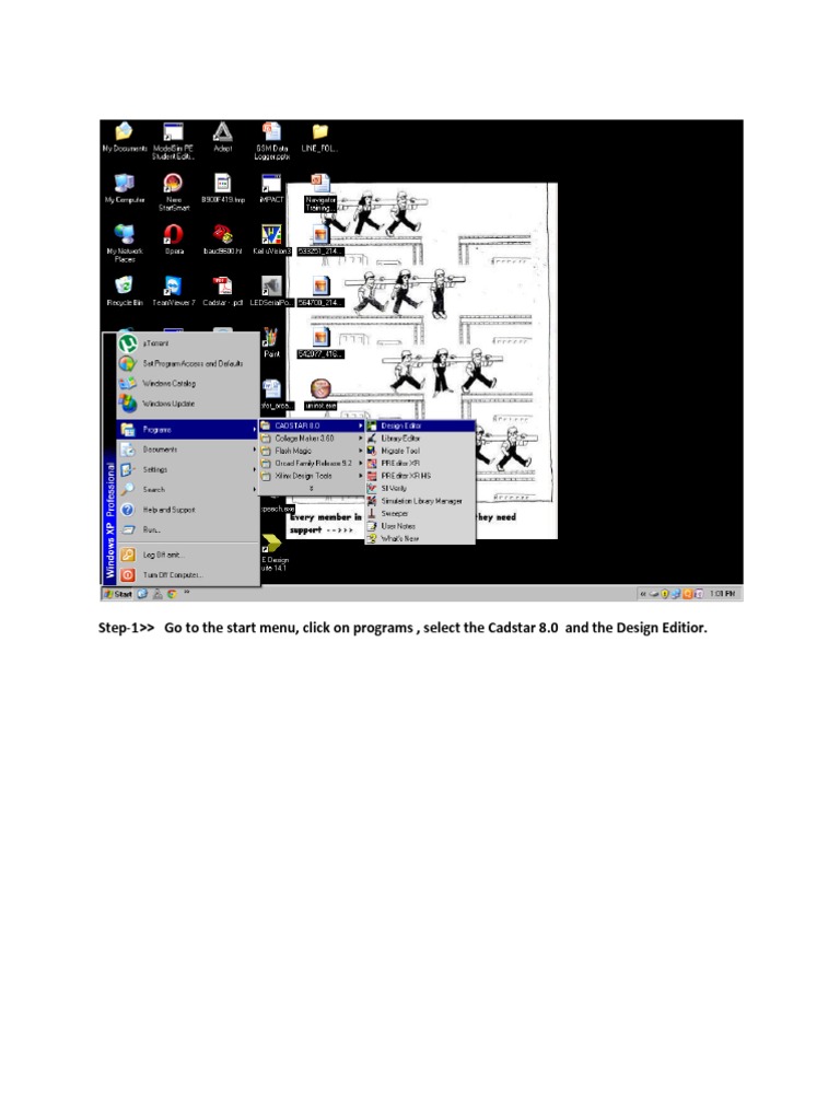 Cadstar 8.0 PCB Design Tutorial | PDF | Menu (Computing) | Icon (Computing)
