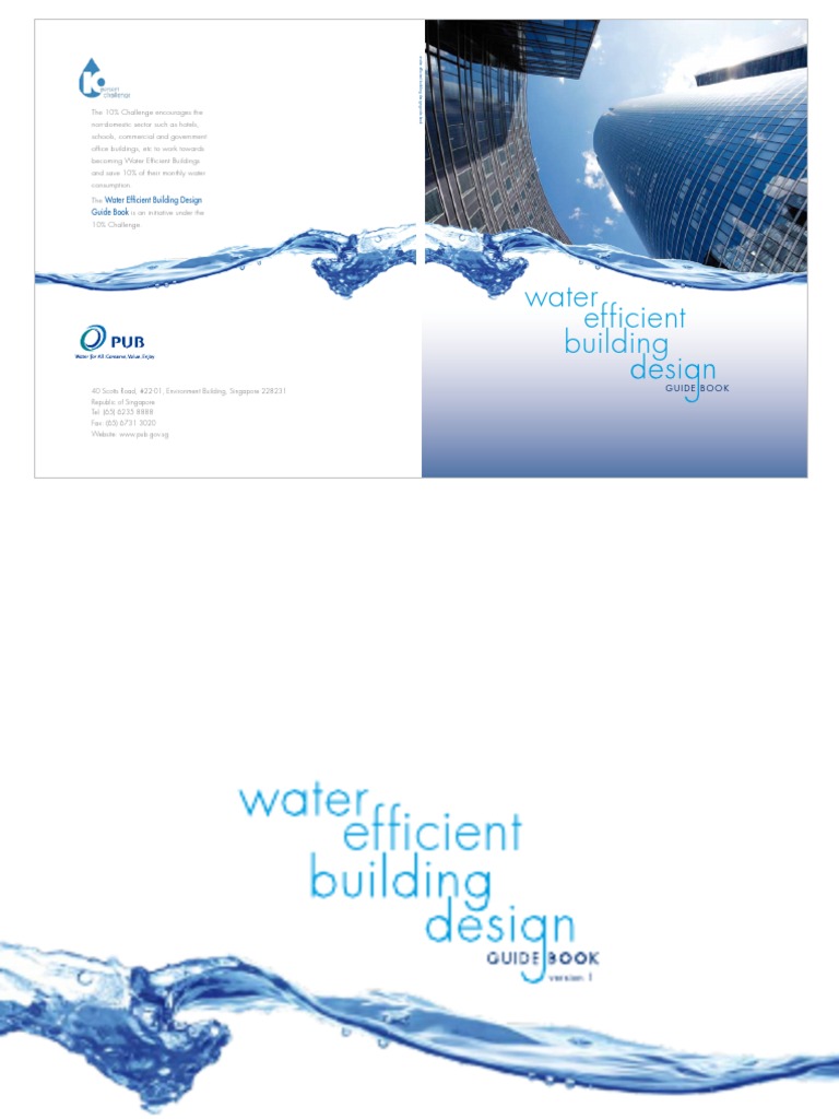 Water Efficient Building Design Guidebook PDF | PDF | Water Resources ...