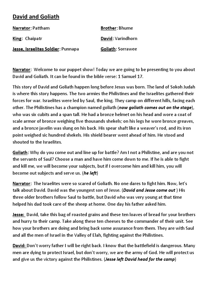 David and Goliath | PDF | Goliath | David