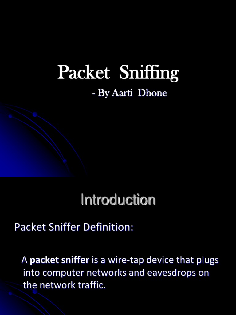 Packet Sniffing | PDF | Network Packet | Ethernet