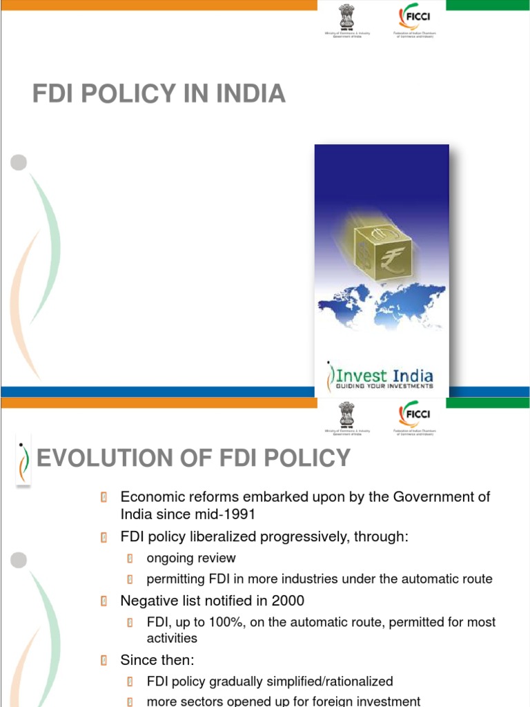 FDI Policy | PDF