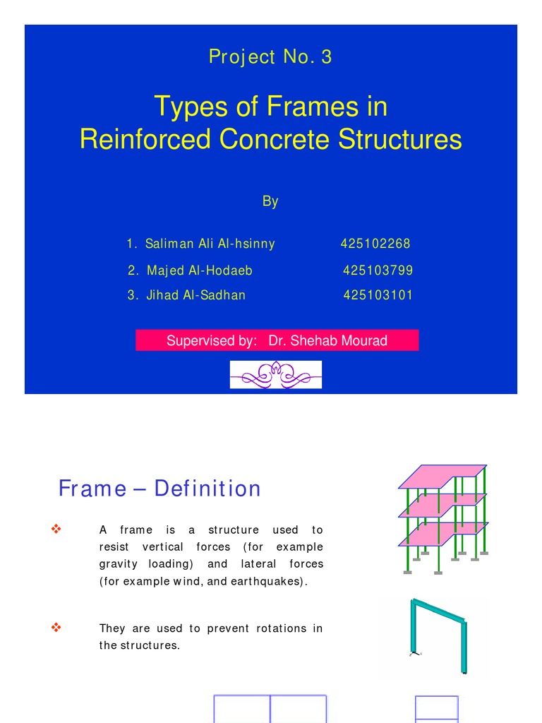 Frame Structure Examples