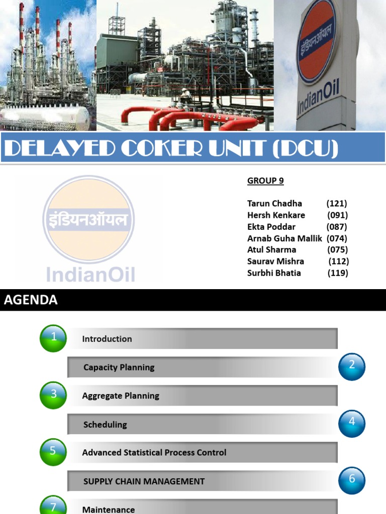 Termiiiomii - Delayed Coker Unit (Dcu) | PDF | Oil Refinery | Petroleum