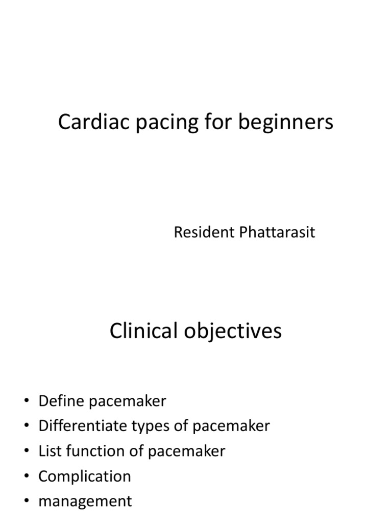 Cardiac Pacing | Artificial Cardiac Pacemaker | Heart