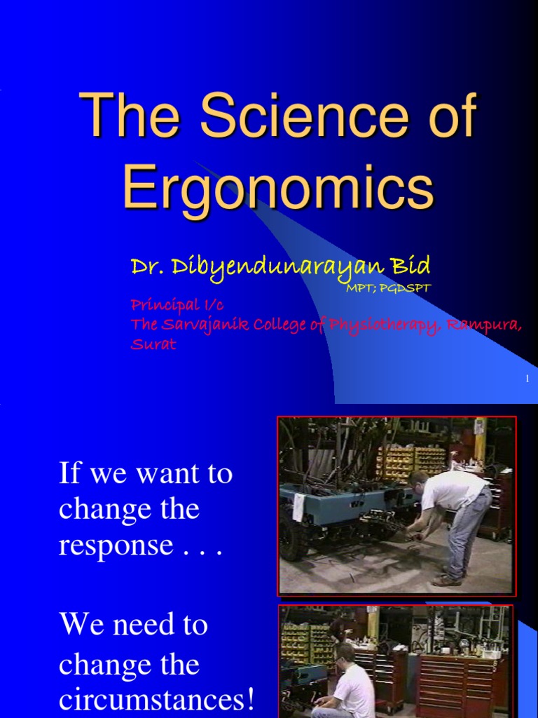 The Science of Ergonomics | Human Factors And Ergonomics | Clinical ...