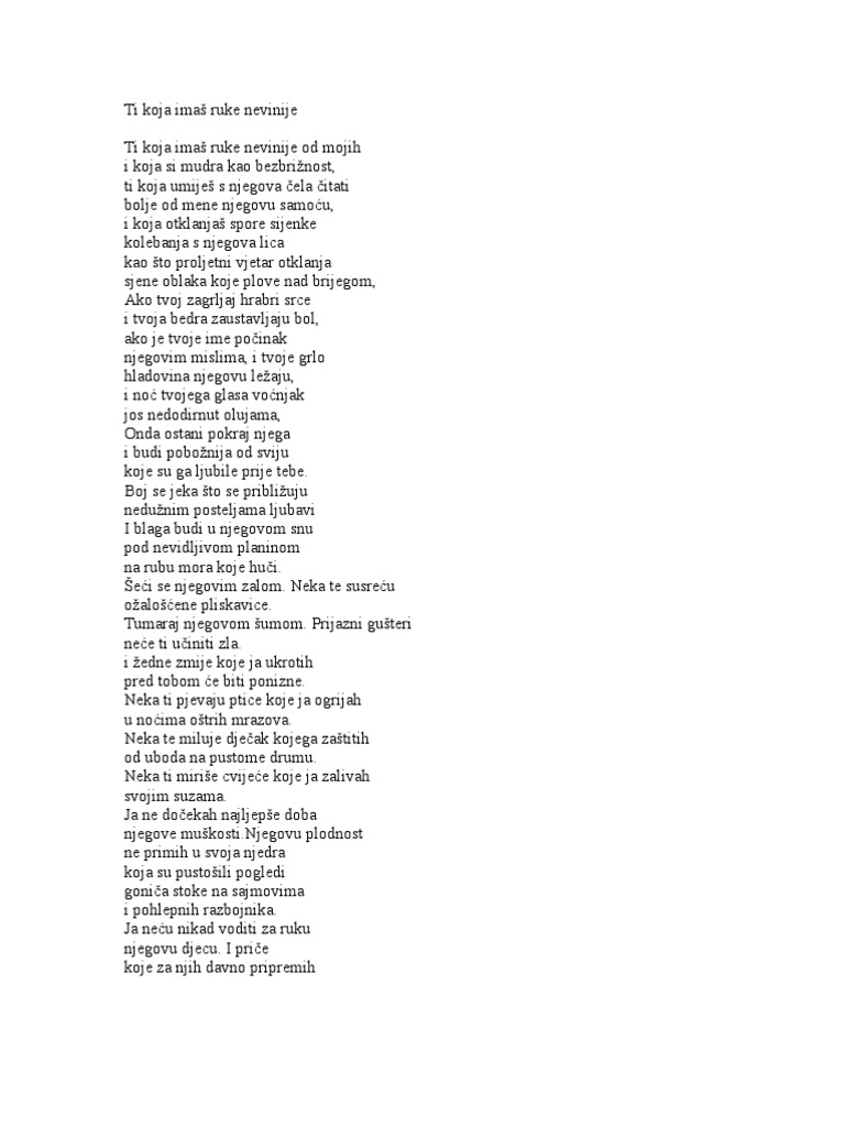 Vesna Parun - Pesme | PDF