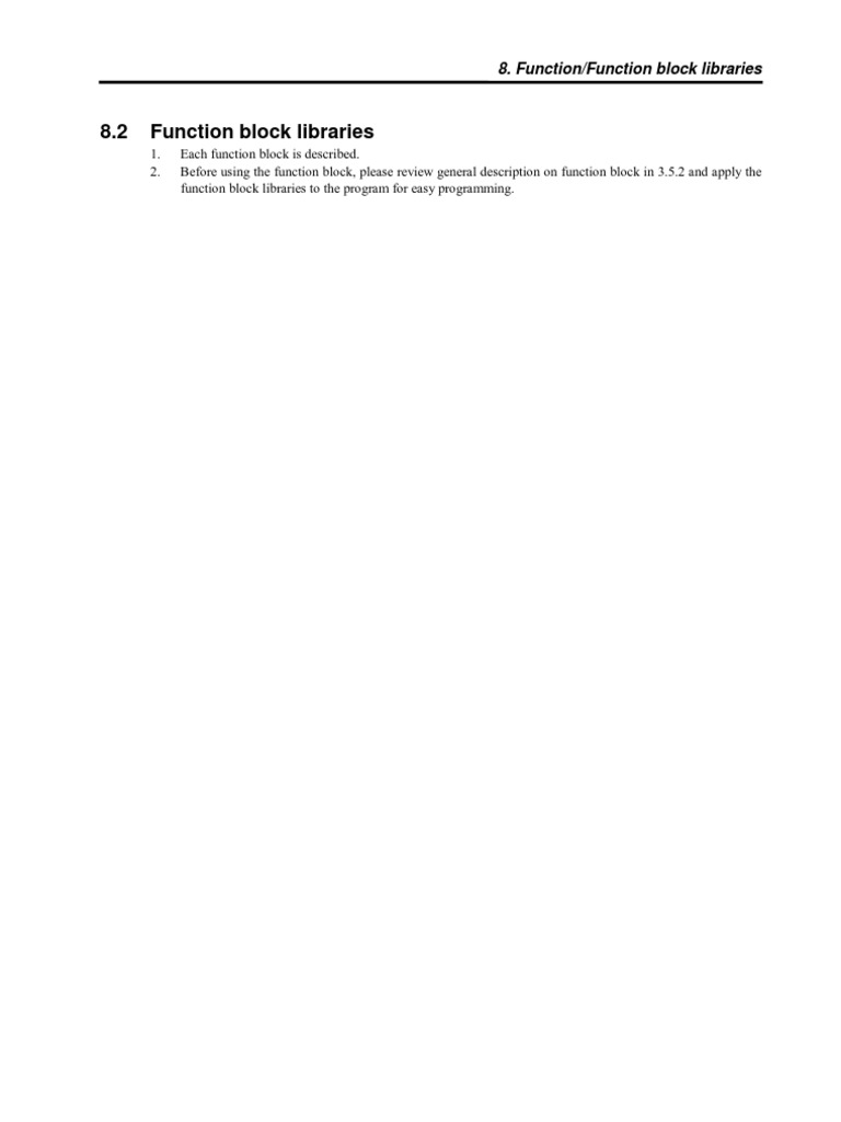 Function/Function Block Libraries | PDF | Function (Mathematics ...