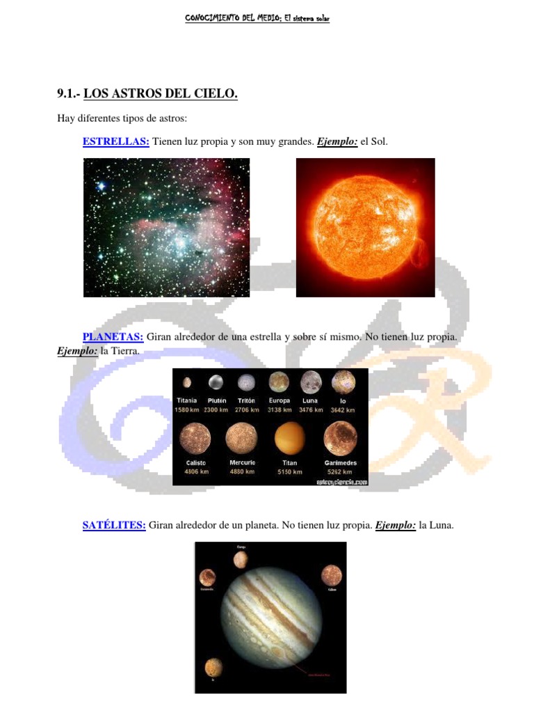 9.1. - Los Astros Del Universo | PDF