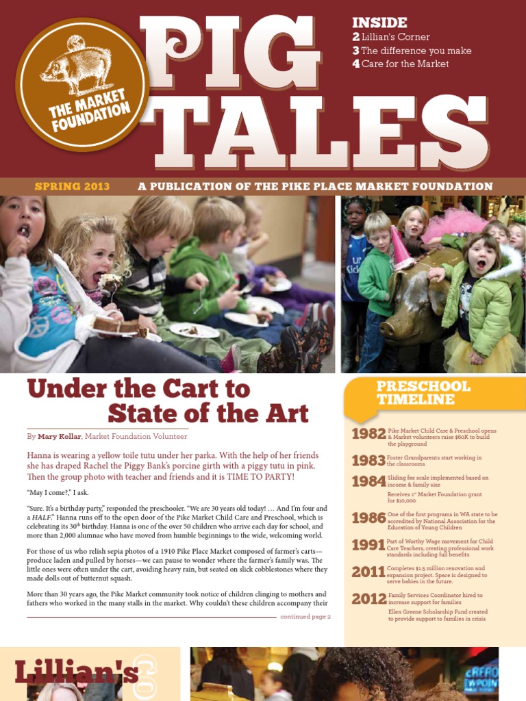PigTales Spring2013 FINAL | PDF | Preschool | Child Care